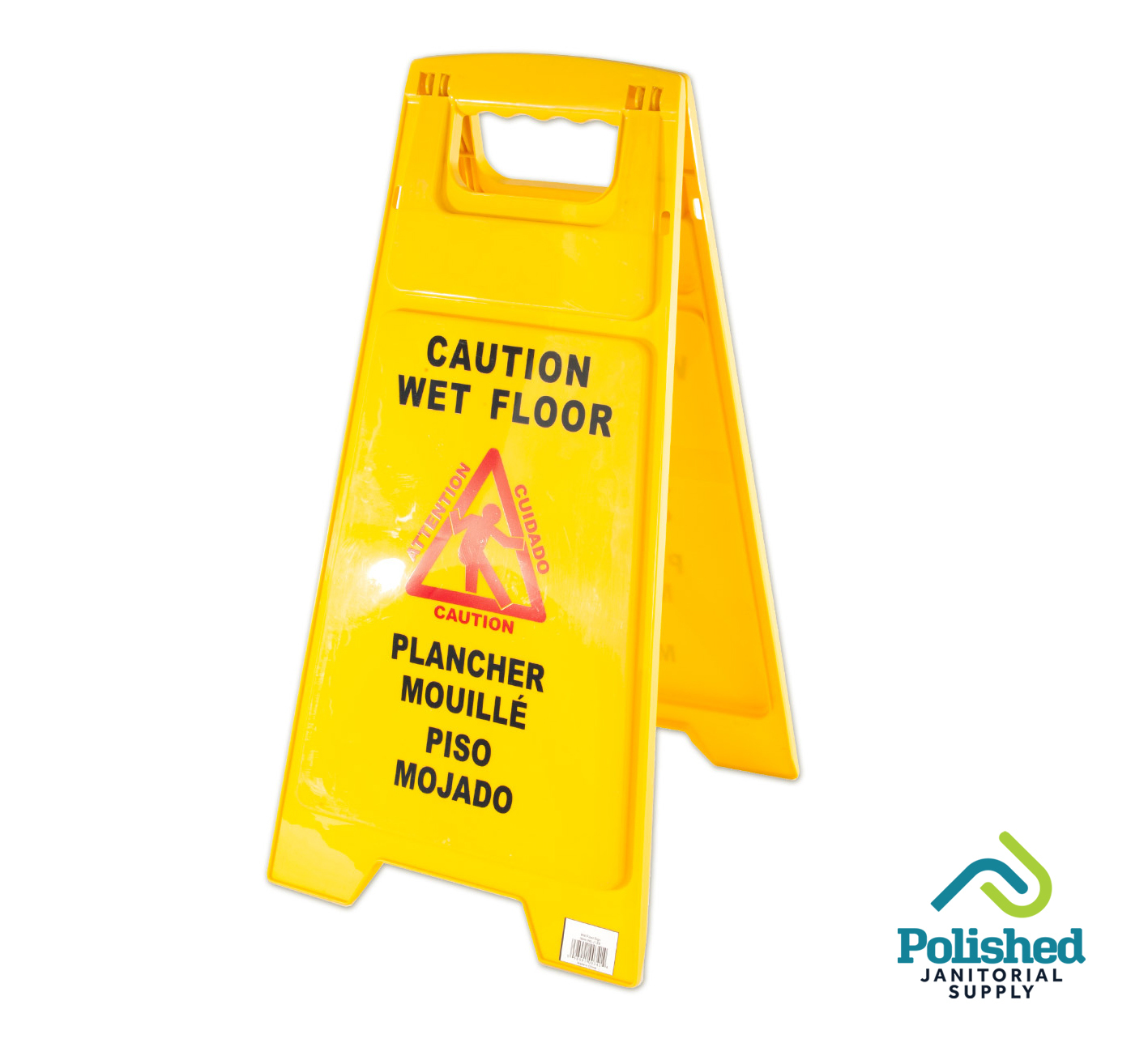 Wet Floor Sign - Polished Janitorial